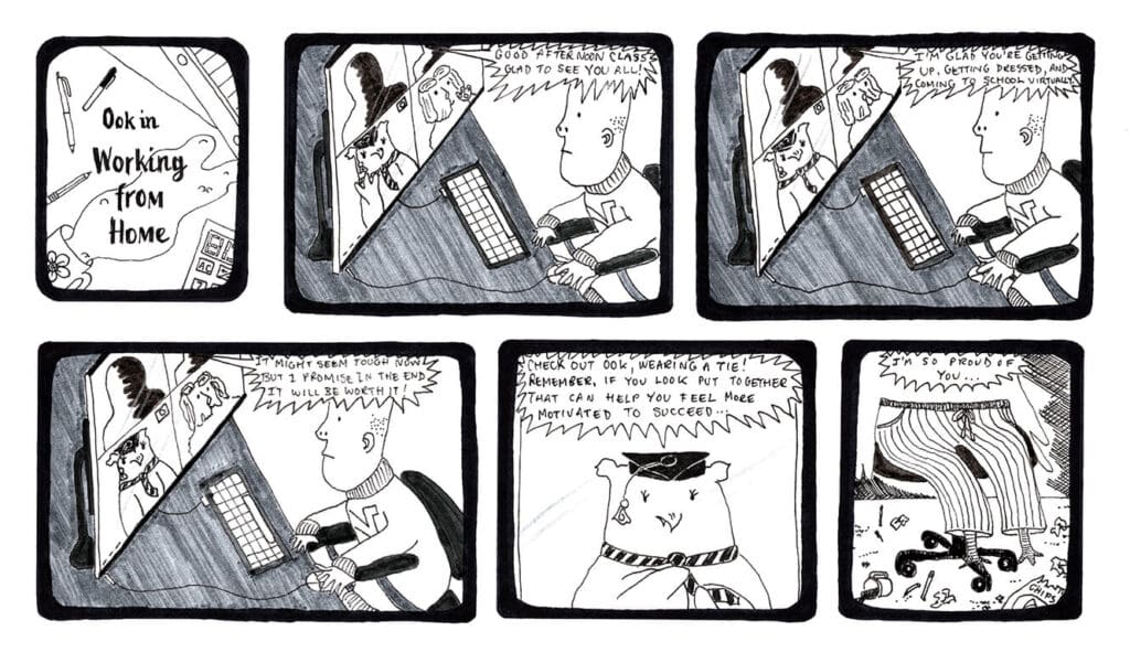 Comic: Working From Home | NAIT Nugget
