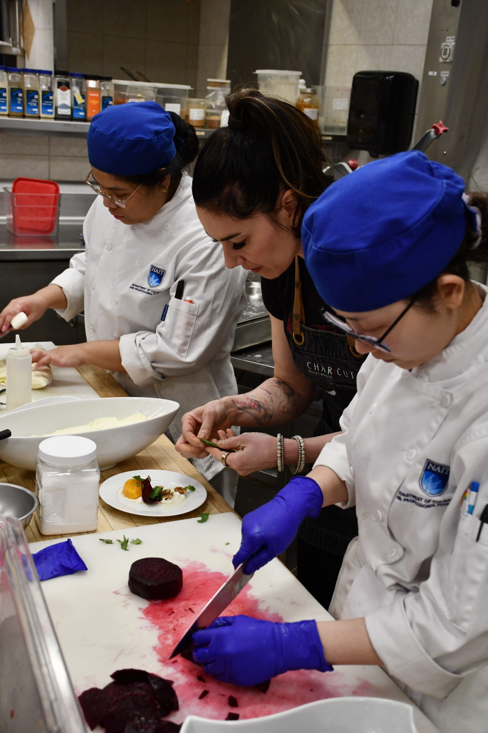 Culinary Arts students work alongside world-renowned chefs in Chef in ...